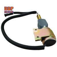 China 3935432 3935430 3939703 3287406 SA-4757-24 SA-4892-24 6735-81-9160 Fuel Shut Off Stop Solenoid Valve For 6BT R220-5 R210-3 PC200-6 24VDC for sale