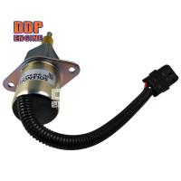 China 33930234 24V 3930233 SA-4335-12 12V Fuel Shut Off Stop Solenoid Valve For 6CT 6CT8.3 ISC8.3 QSC8.3 for sale