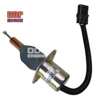 China 33930234 24V 3930233 SA-4335-12 12V Fuel Shut Off Stop Solenoid Valve For 6CT 6CT8.3 ISC8.3 QSC8.3 for sale