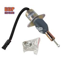 China 33930234 24V 3930233 SA-4335-12 12V Fuel Shut Off Stop Solenoid Valve For 6CT 6CT8.3 ISC8.3 QSC8.3 for sale
