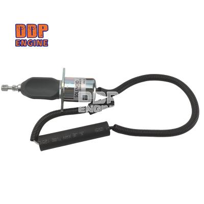 China 612600180175 612600180136 Fuel Shut Off Stop Solenoid Valve For WD10 WD615 for sale