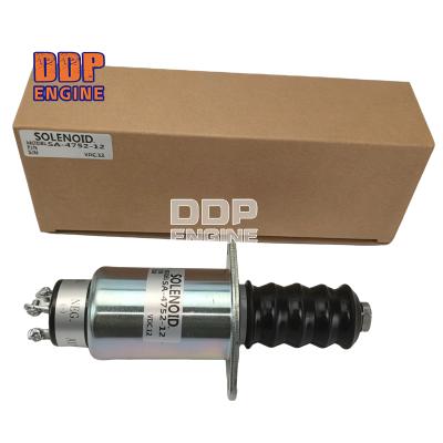 China SA-4752-12 2003-12S7U1B2A 05712910 Fuel Shut Off Stop Solenoid Valve For 2300 Engine for sale