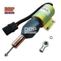 China 3926411 3926412 SA-4257-12 RE502473 SA-4257-24 RE502474 Fuel Shut Off Stop Solenoid Valve For 6CT 6CT8.3 ISC8.3 QSC8.3 for sale
