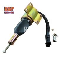 China 3926411 3926412 SA-4257-12 RE502473 SA-4257-24 RE502474 Fuel Shut Off Stop Solenoid Valve For 6CT 6CT8.3 ISC8.3 QSC8.3 for sale