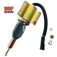 China 3926411 3926412 SA-4257-12 RE502473 SA-4257-24 RE502474 Fuel Shut Off Stop Solenoid Valve For 6CT 6CT8.3 ISC8.3 QSC8.3 for sale