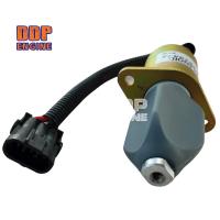 China 3931196 3919423 24V 3919422 3934171 12V Fuel Shut Off Stop Solenoid Valve For Excavator 33HDLL R250LC-3 6CT8.3 for sale
