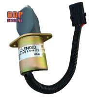 China 3931196 3919423 24V 3919422 3934171 12V Fuel Shut Off Stop Solenoid Valve For Excavator 33HDLL R250LC-3 6CT8.3 for sale