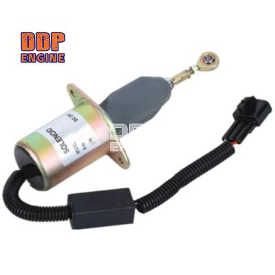China 3977620 5365999 Fuel Shut Off Stop Solenoid Valve For Engine C8.3L 6C 6CT 6CTA ISC8.3 QSC8.3 for sale