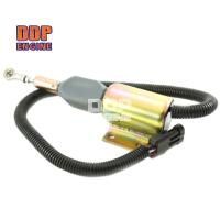 China 3977620 5365999 Fuel Shut Off Stop Solenoid Valve For Engine C8.3L 6C 6CT 6CTA ISC8.3 QSC8.3 for sale