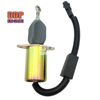 China 4942878 4942879 3415706 5365993 Fuel Shut Off Stop Solenoid Valve For Engine C8.3L 6C 6CT 6CTA ISC8.3 QSC8.3 for sale