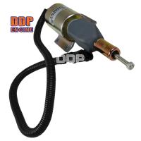 China 3930235 SA-4348-12 Fuel Shut Off Stop Solenoid Valve For Engine C8.3L 6C 6CT 6CTAA8.3 ISC8.3 QSC8.3 for sale