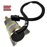 China 3930235 SA-4348-12 Fuel Shut Off Stop Solenoid Valve For Engine C8.3L 6C 6CT 6CTAA8.3 ISC8.3 QSC8.3 for sale