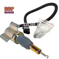 China 3930235 SA-4348-12 Fuel Shut Off Stop Solenoid Valve For Engine C8.3L 6C 6CT 6CTAA8.3 ISC8.3 QSC8.3 for sale