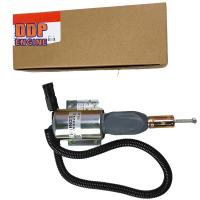 China 3930235 SA-4348-12 Fuel Shut Off Stop Solenoid Valve For Engine C8.3L 6C 6CT 6CTAA8.3 ISC8.3 QSC8.3 for sale