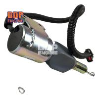 China 3935431 SA-4755-12 3935429 Fuel Shut Off Stop Solenoid Valve For Engine C8.3L 6C 6CT 6CTAA8.3 ISC8.3 QSC8.3 for sale