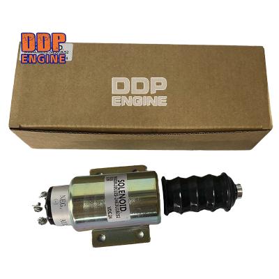 China 12E3U1B2S2 12V 2001ES-24E3U1B2S2 24V SA-5174-12 SA-5174-24 Fuel Shut Off Stop Solenoid Valve For Engine for sale
