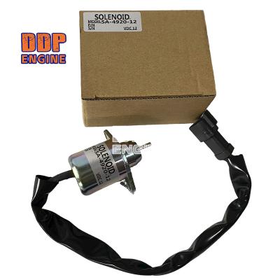 China 1503ES-12S5SUC11S SA-4564-12 SA-4817-12 41-4306 41-6383 Fuel Shut Off Stop Solenoid Valve For 3TNE72 3TNA7 for sale
