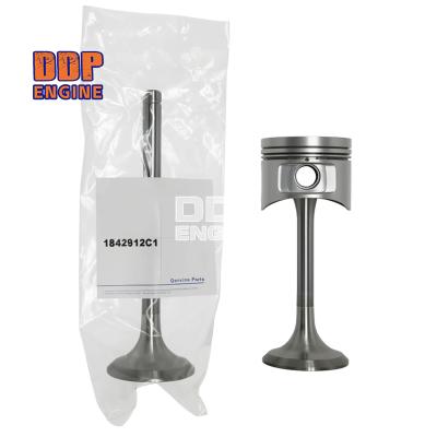 China 1842912C1 1824840C1 Engine Exhaust Valve For 1306 1306C-E87TAG4 DT466 DT466E DT530E T444E DT570 for sale