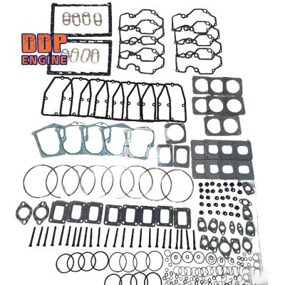 China 16SE663S Upper Engine Gasket Kit 8SE663H Lower Gasket Set For 4006 4008 4012 4016 for sale