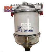 China 26560017 BF825 P917X L269F P556245 Fuel Filter Assembly For 1004-4 1004-4T 135Ti 1004G D3.152 for sale