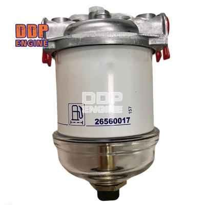China 26560017 BF825 P917X L269F P556245 Fuel Filter Assembly For 1004-4 1004-4T 135Ti 1004G D3.152 for sale