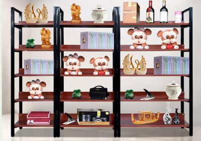 China Professional Gift Shop Shelves Home Display Rack Environmentally Friendly Materials for sale