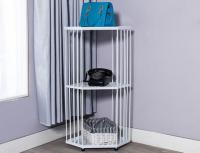 China 4 Layers Shop Display Shelving Bag Display Rack Customized Logo for sale