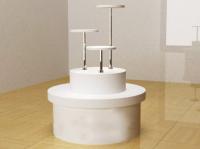 China Eco Friendly Commercial Shop Shelving White Color For Shopping Mall for sale