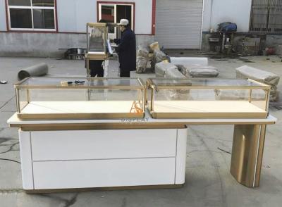 China 2 Doors Jewelry Store Showcase 300KG For Displaying Jewelry Professionally for sale