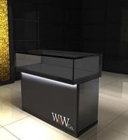 China Special Combination Desk Jewelry Display Showcase with Lockable LED Lighting for sale