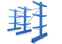 China 500KG Warehouse Storage Shelves With Adjustable Layer Heavy Duty Cantilever Racks for sale