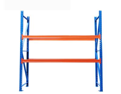 China 1.5 Tons Warehouse Storage Shelves Pallet Rack Shelving Strong Frame for sale