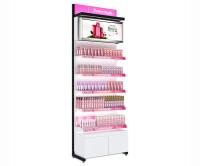 China Various Colors Cosmetic Display Cabinet And Showcase For Shopping Mall for sale