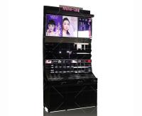 China Fashionable Cosmetic Display Shelves Lipstick Display Holder With Bright Surface for sale
