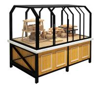 China 3 Years Warranty Food Store Shelving Bakery Display Shelves For Cake for sale