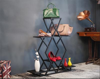 China Height Adjustable Shop Display Shelving With Eye Catching Design Vertical Type for sale