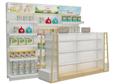 China Environmental MDF Supermarket Display Shelving Baby Shop Display Stands for sale