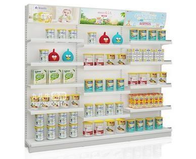 China 900*350*2350mm Grocery Store Display Shelves Double Single Sided for sale