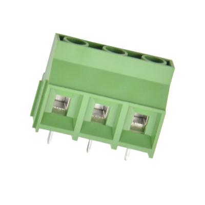 China Raising Clamp Type Terminal Block Connector 7.62mm 2 ~ 24 Poles UL 1059 Standards for sale