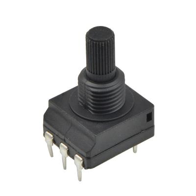 China Rotary Preset Carbon Type Potentiometer / Semi Fixed Ceramic Potentiometer PC1601-V-B-P18 for sale