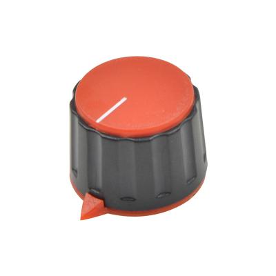 China Round Oven 18T Temperature Control Knob Size Φ22.7*17.2mm For 6mm Shaft for sale