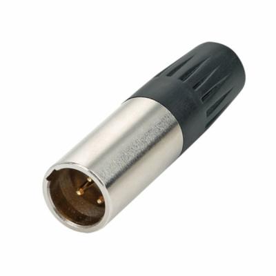 China 3 Position 5A Mini XLR Male Plug Adapter 3Pin For Quick Mechanical Cable Fix for sale