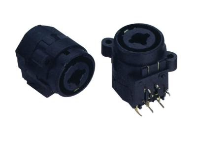 China Audio Vertical Female Type XLR Combo Connector With 1/4