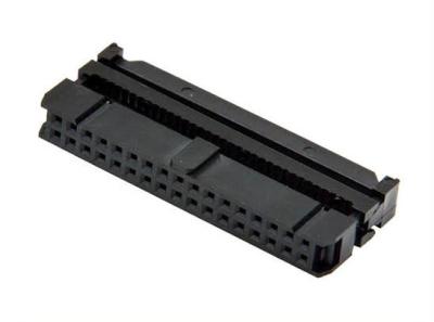 China 2.54mm Dual Row IDC / FC Socket Female Connector For Cable Mounting for sale