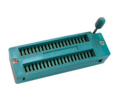 China 2.00mm Universal ZIF Socket Small Electrical Connectors For IC Testing for sale