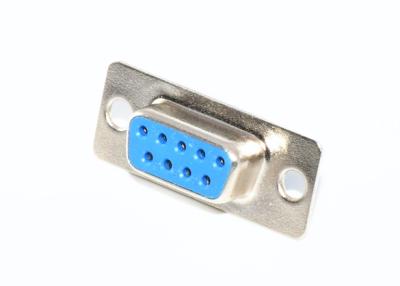 China Flame Retardanted D-SUB Connector Female Solder Type For Wire Size 22 AWG for sale