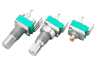 China Waterproof Vertical Type Rotary Potentiometer With Metal Shaft R09512NO for sale