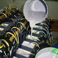 China R627 Vacuum Interrupter Electronic Potting Silicone Rubber 4Mpa Low Viscosity for sale
