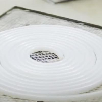 China Neutral Taste And Odor MVQ Silicone 7.5Mpa White Silicone Rubber For Extrusion for sale