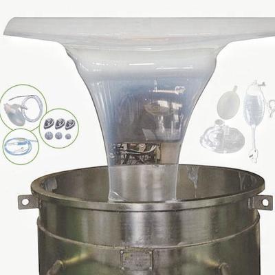 China 280% Elogation Set Fumed Silicone Rubber Compound ISO Certificated for sale